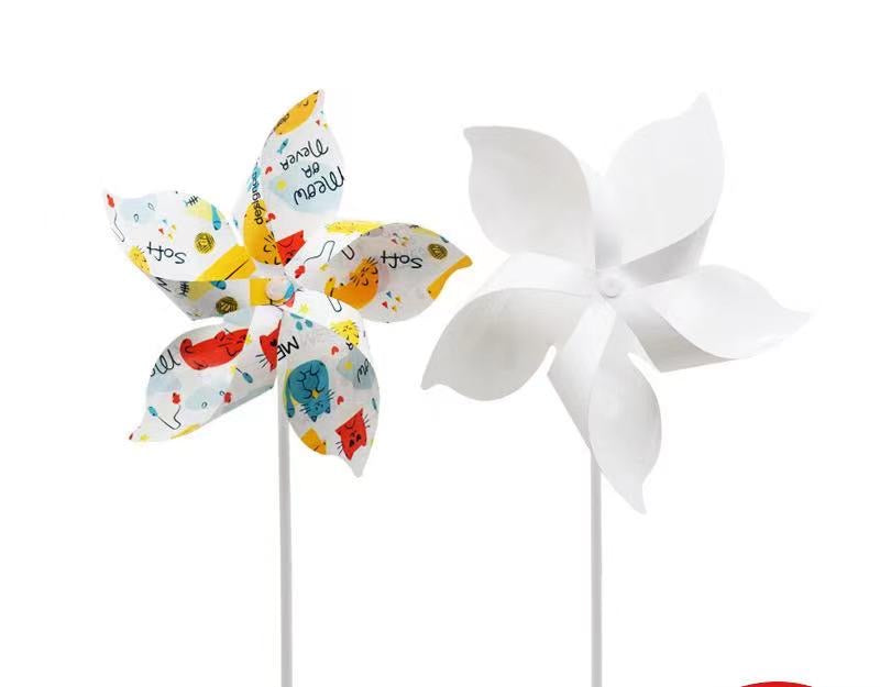Sublimation Pinwheel Blank Fan Plastic – Blanks and Bits