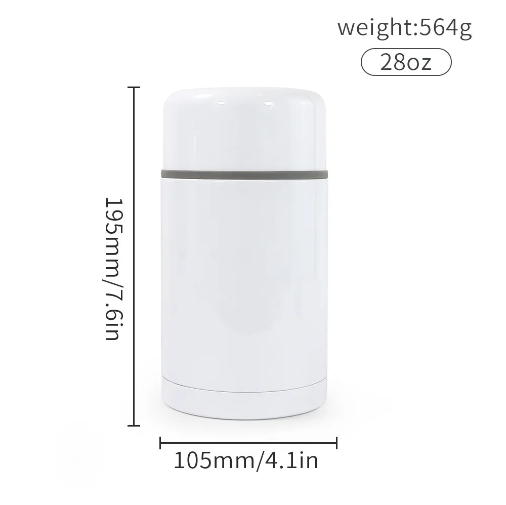 28oz Wide Mouth Sublimation Thermos Flask Stainless Steel Blank ...