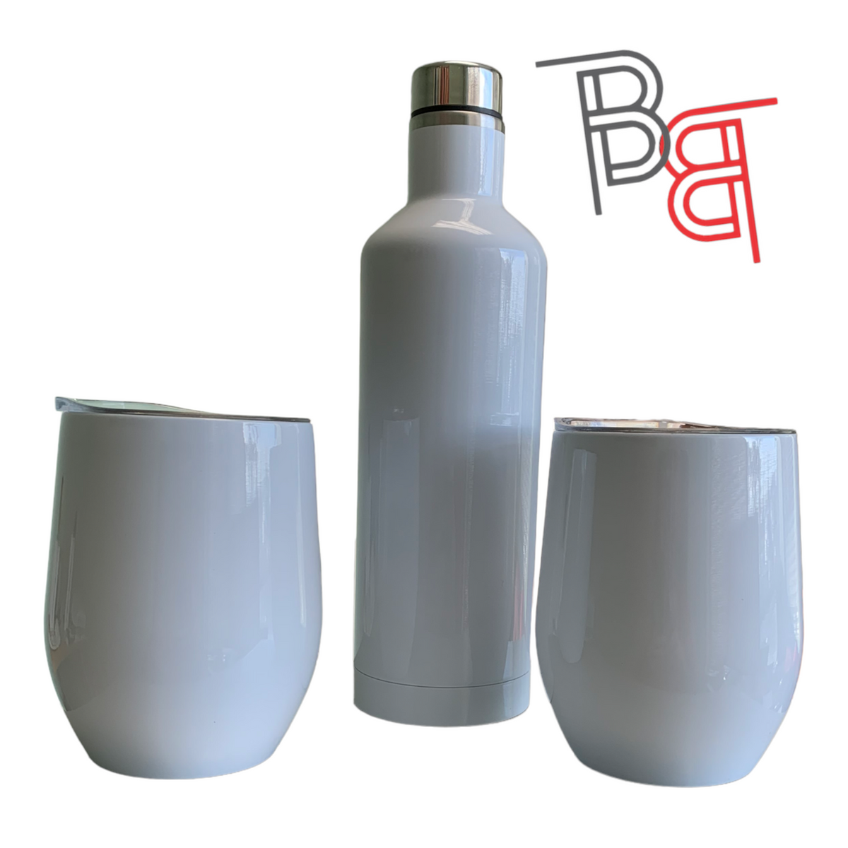 Bottle Tumbler 3 Pce Sublimation Blank Gift Set – Blanks and Bits